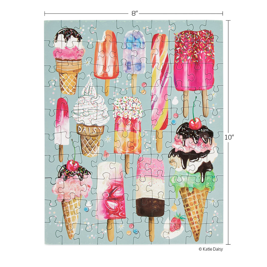 Ice Cream & Popsicles 100 Piece Puzzle | WerkShoppe