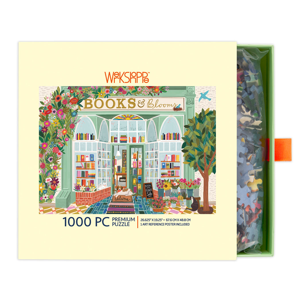 Advanced Jigsaw Puzzle for Adults | Bookstore Puzzle | WerkShoppe