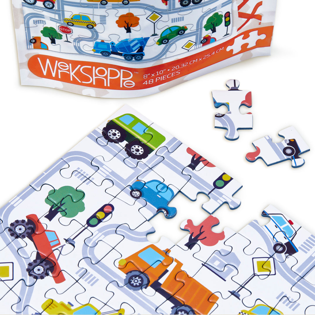 Trucks Puzzle For Kids | WerkShoppe