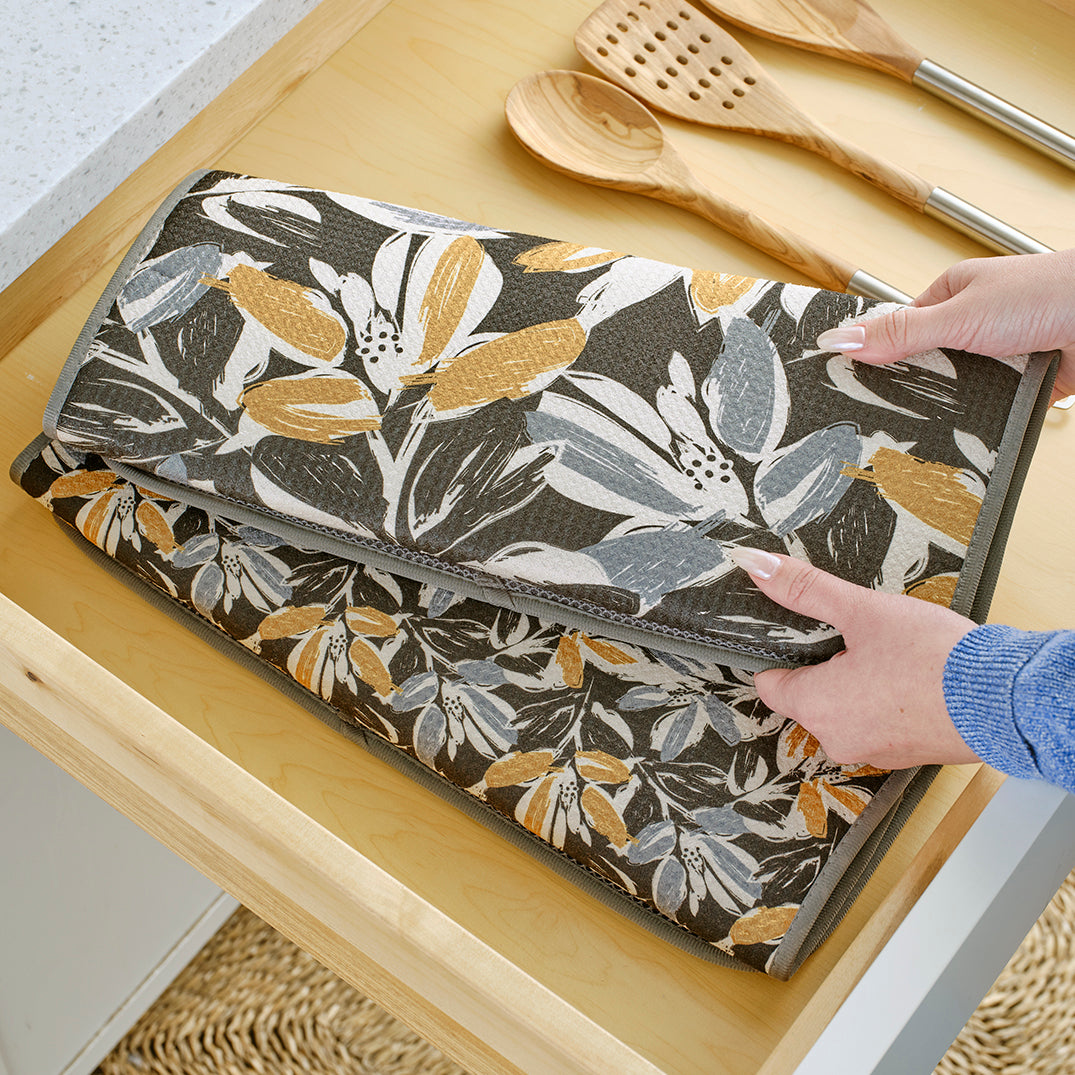 Leaf Tiles Dish Drying Mats | WerkShoppe